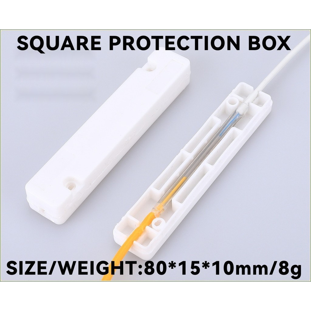 50PCS Fiber optic cable protection box, fiber optic protection box ...