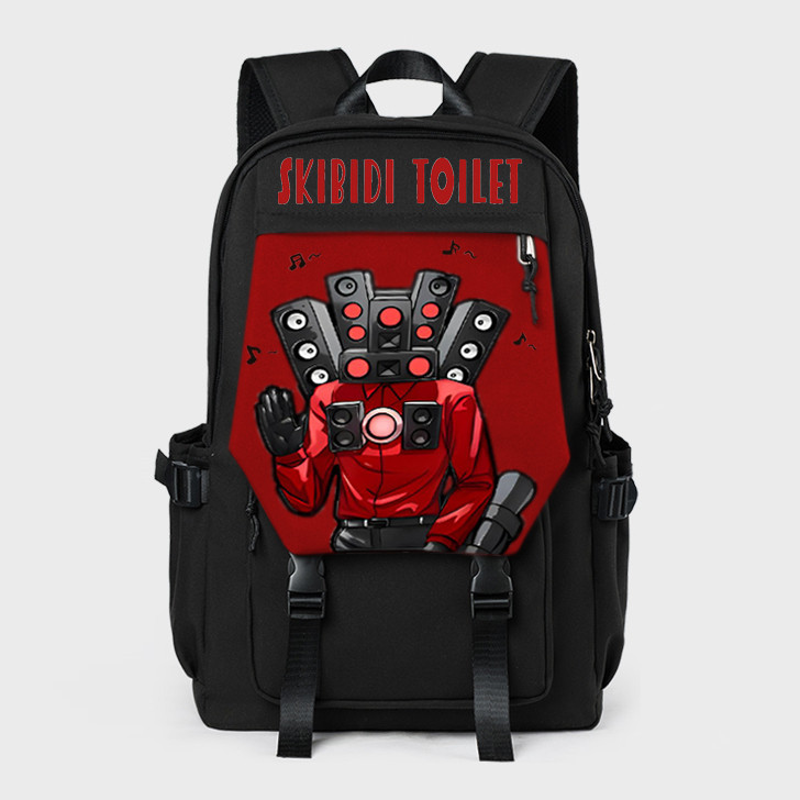 3root - Elementary school boys' school bag, skibidi character backpack ...