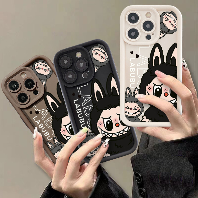 Cute Labubu Casing For iPhone 15 Plus Pro Max 14 Pro Max 13 Pro Max 12 ...