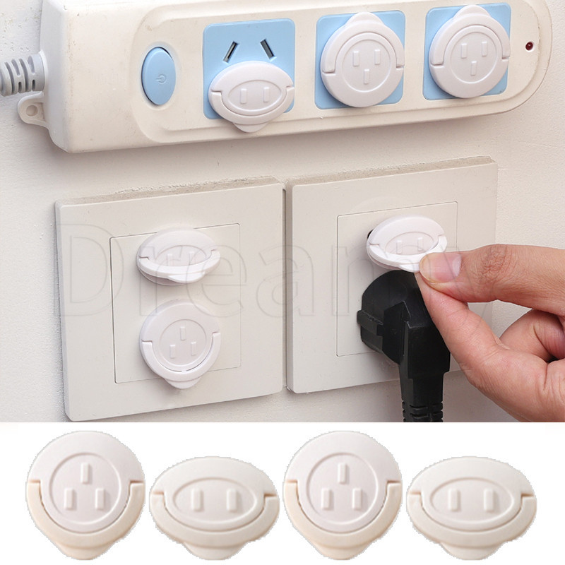 2-hole 3-hole Power Socket Protective Cover - Universal Outlet Plugs ...