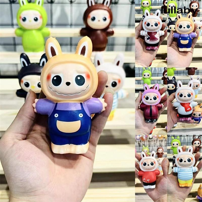 labubu Kawaii Decompression labubu Stress Relief Squishy Anime Cartoon ...
