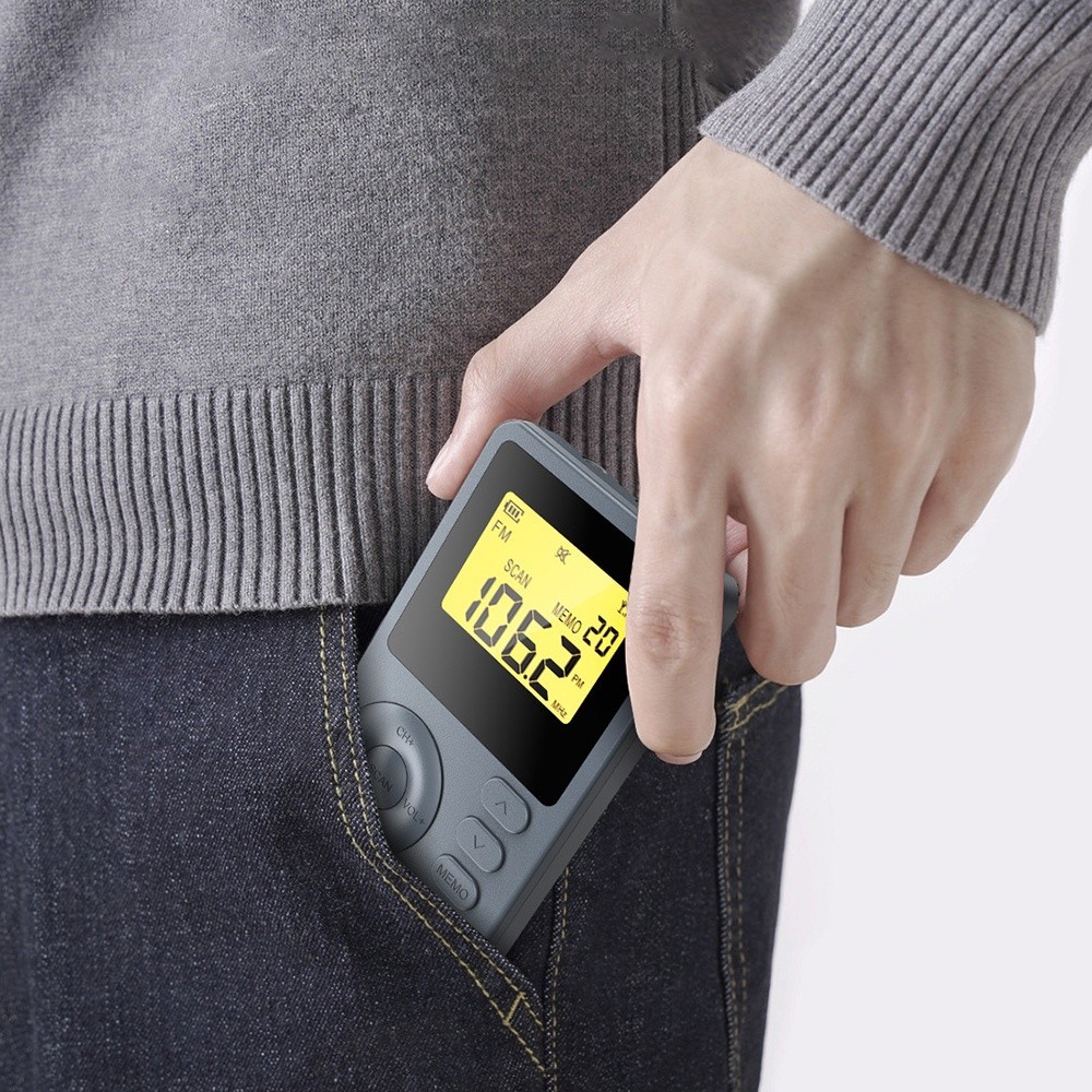 Retekess V112 Radio Mini Pocket Radio Receiver Portable Radios AM FM ...