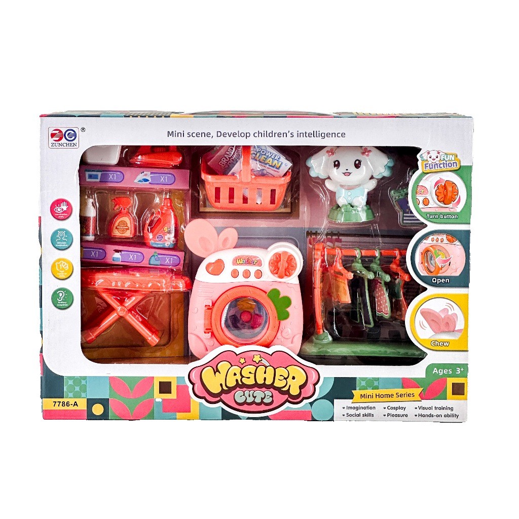 Washing Machine Toy Set For Children Funhouse PH | Shopee Philippines