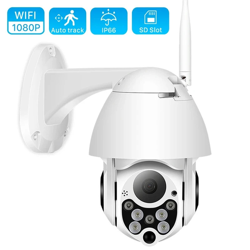 1080P PTZ IP Camera Wifi Outdoor Speed Dome Wireless Wifi Security ...