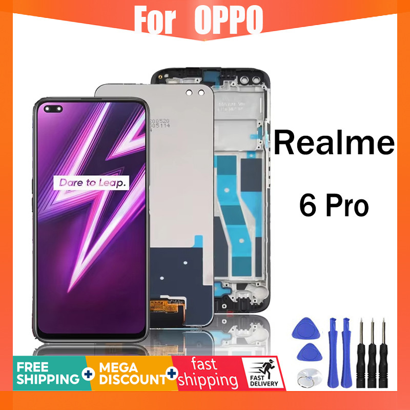 6.6"inch For Oppo Realme 6 Pro LCD RMX2061 RMX2063 Display Touch ...