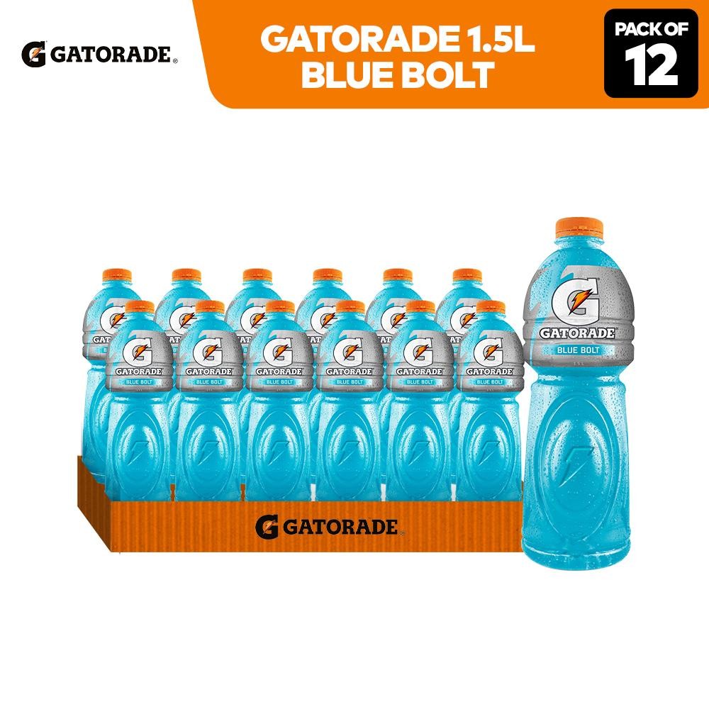 [CASE] Gatorade Blue Bolt 1.5L Energy Sports Drink - Pack of 12 ...