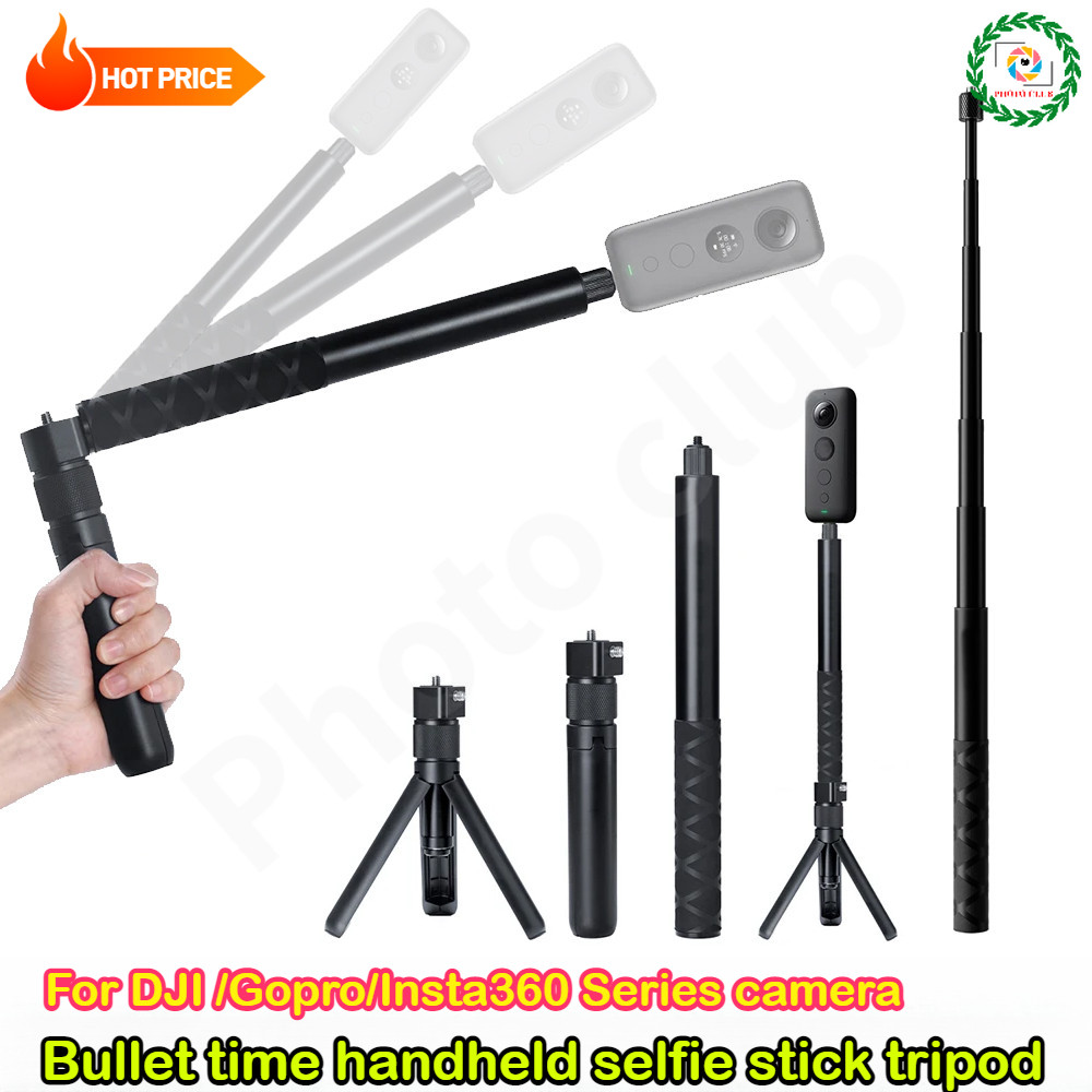Bullet Time Handheld Tripod with Invisible Selfie Stick for DJI OSMO ...