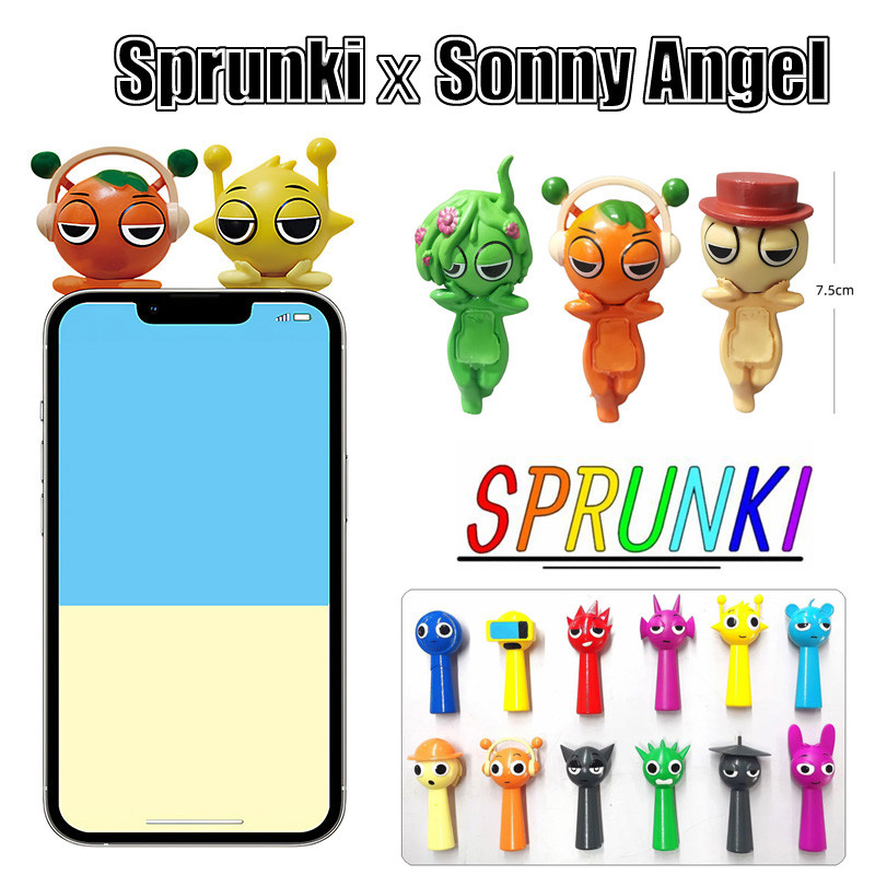 2025 Sprunki X Sonny Angel Hippers Mini Figure Incredibox Sprunki ...