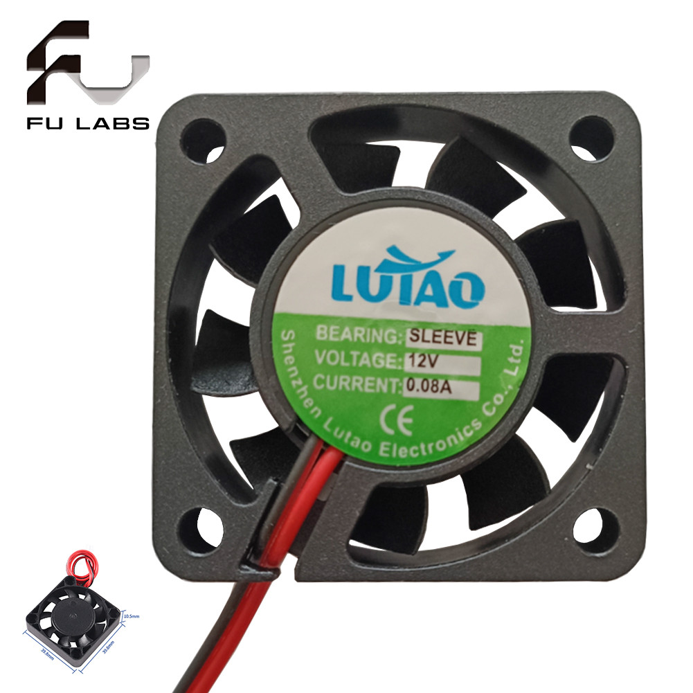 4010FAN 3D printer turbine Fan 4010 40x40X10mm 2Pin Brushless Cooling ...
