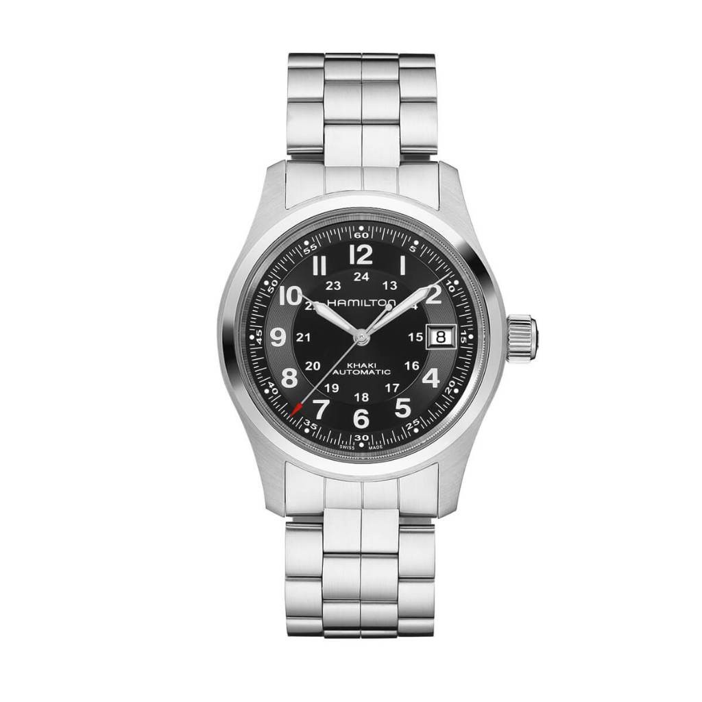 JDM WATCH ★Hamilton Khaki Field Automatic H70455133 38mm Stainless ...