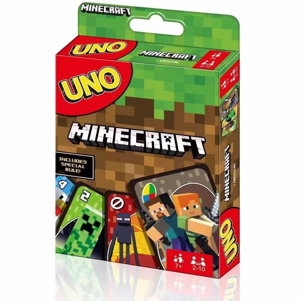 Uno minecraft minecraft uno Card Cube, Magic Game Matching Board Game ...