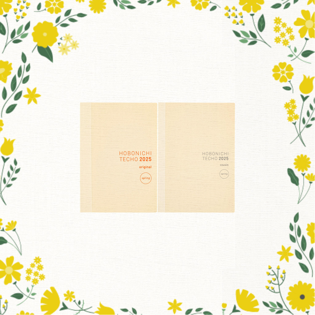 【From Japan】Hobonichi Techo 2025 Notebook Cousin (A5) [A5/1 page per ...