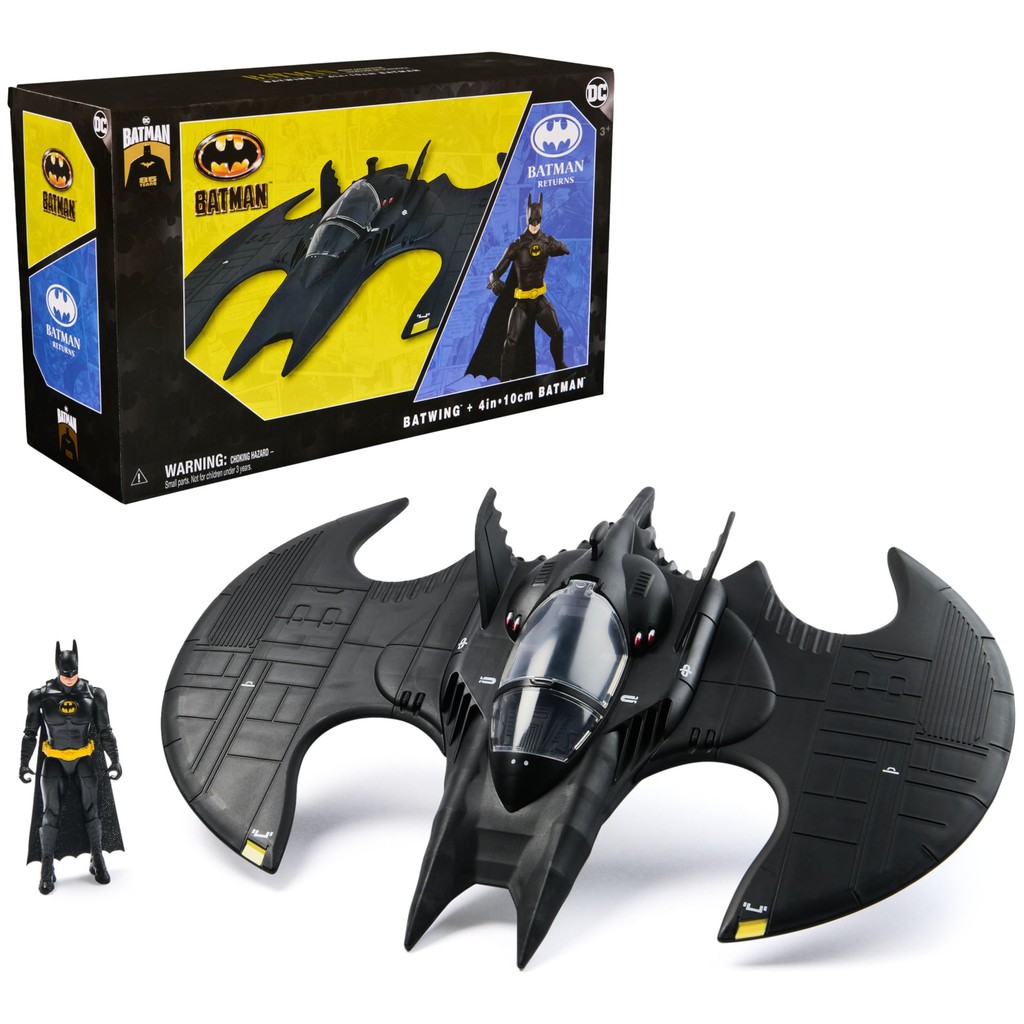 Authentic DC Comics Batman Batwing 4" Batman Figure Set 1992 Batman ...