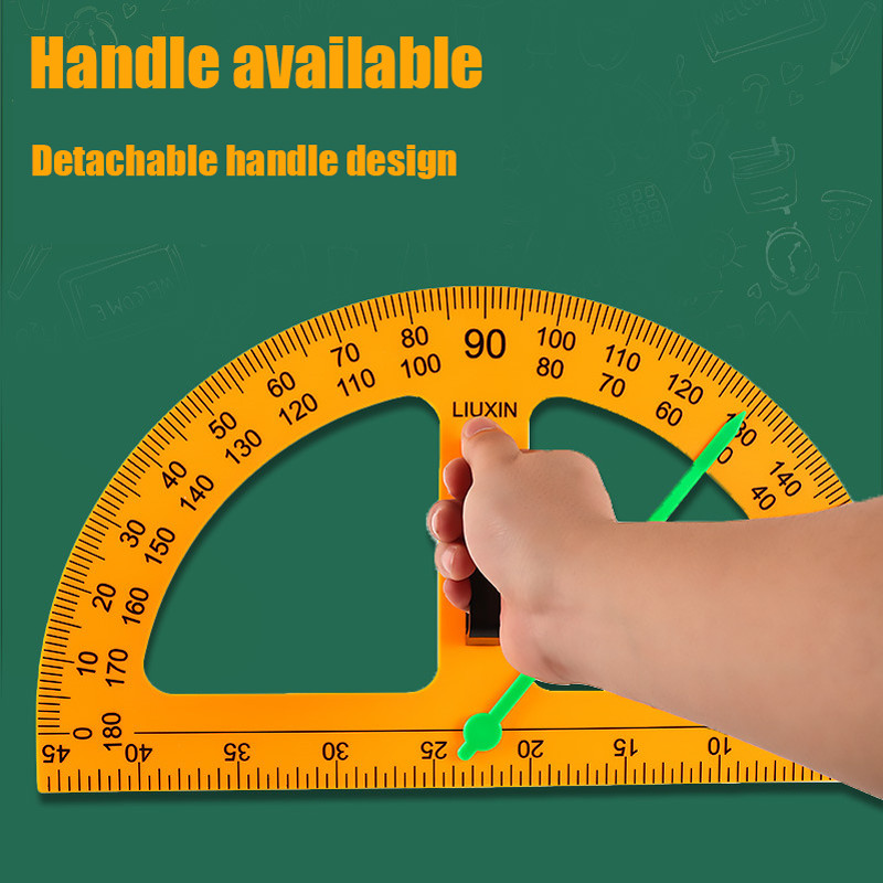 Large Classroom Protractor Protractor Tool For Dry Erase Board Big ...