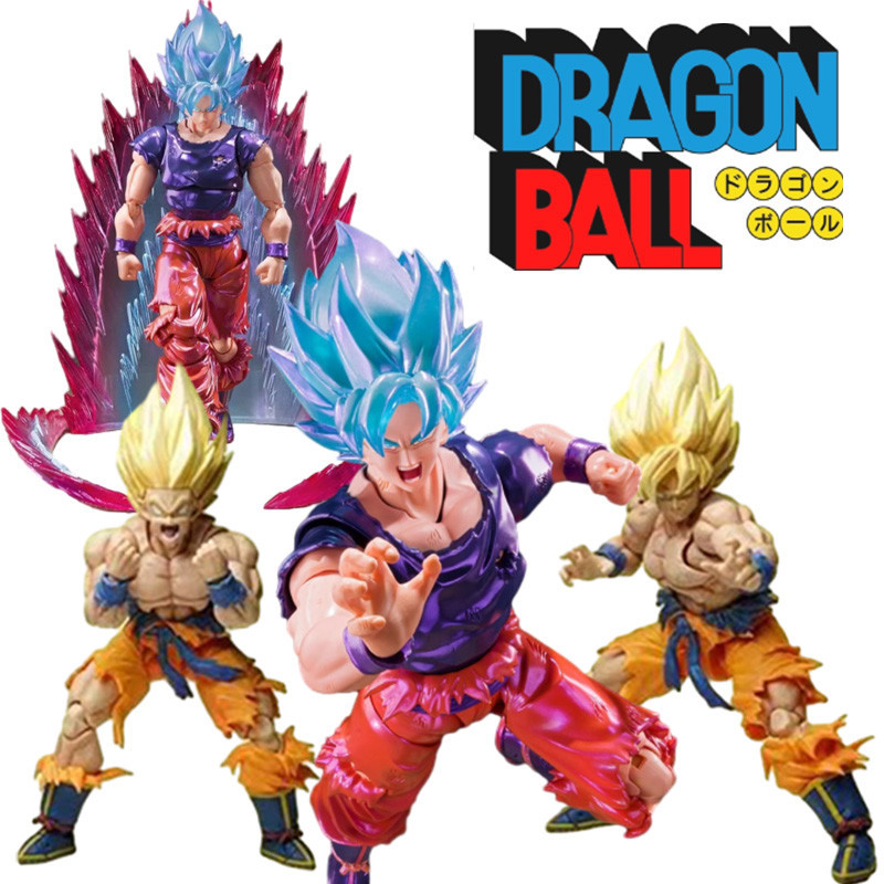 SHF Dragon Ball Z Action Figure Articulado Son Goku Collection Model ...
