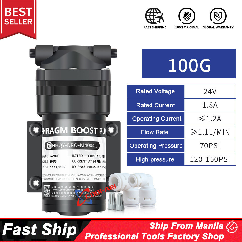 Reverse Osmosis Booster Pump Selfpriming / Sucking below 30PSI Inlet ...