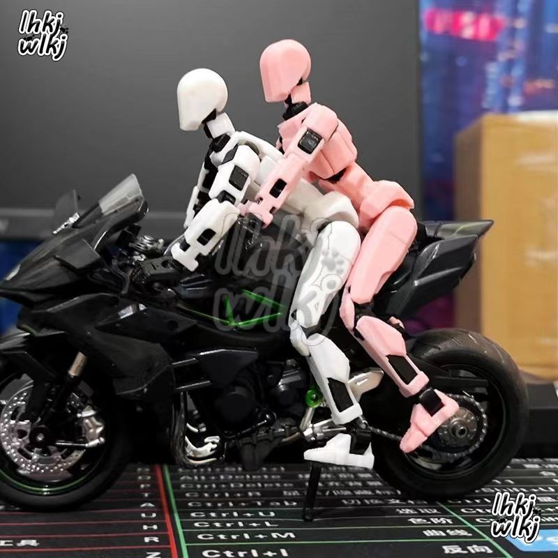 T13 Figure 3D Printing Lucky 13 Action Figure Titan 13 Dummy Robot13 ...