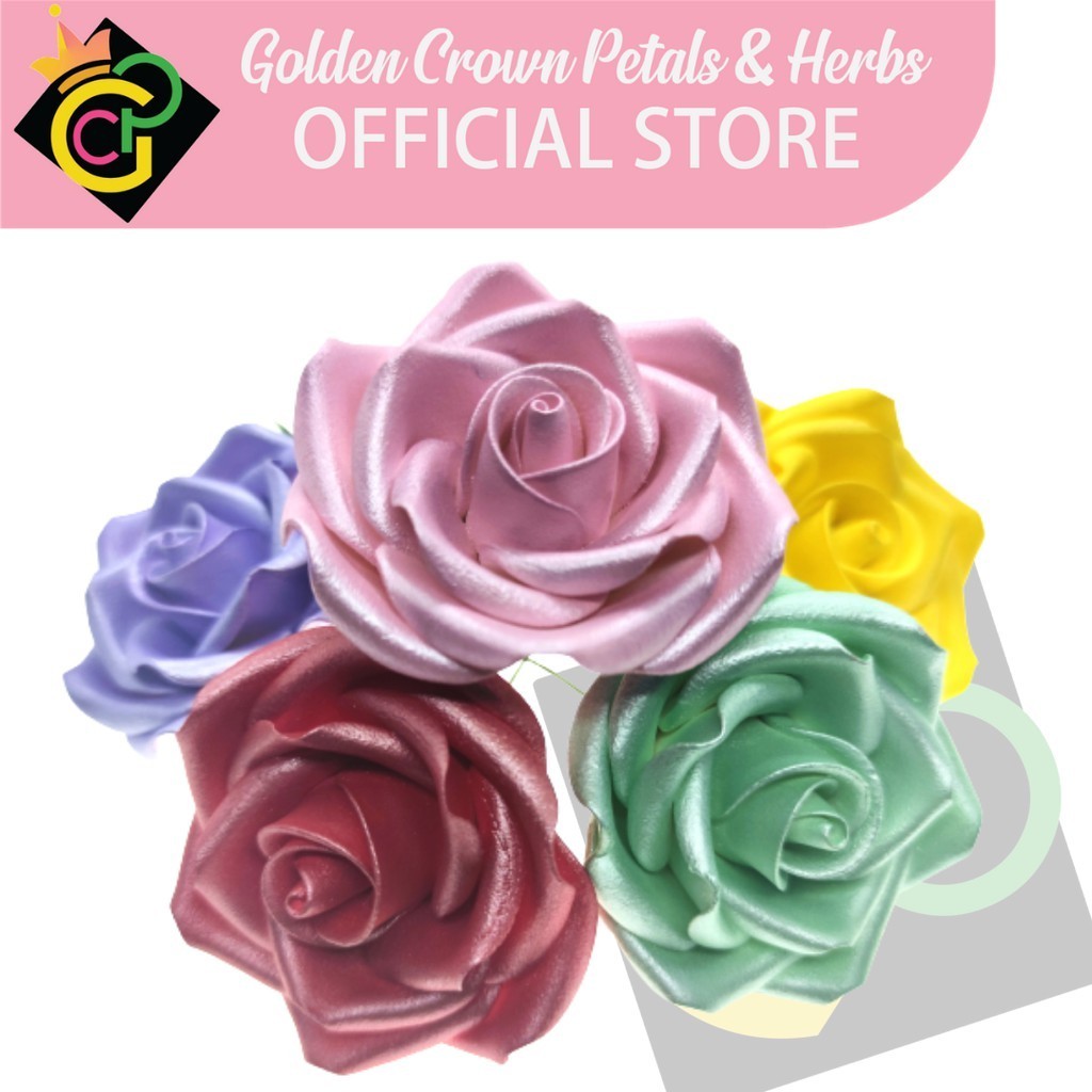 Color Pop Shimmer Rebecca Rose 2 inch Edible Cake Topper Gumpaste ...