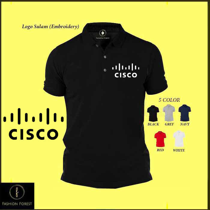 DRY FIT MICROFIBER POLO T-SHIRT LOGO Cisco SULAM worldwide IT and ...
