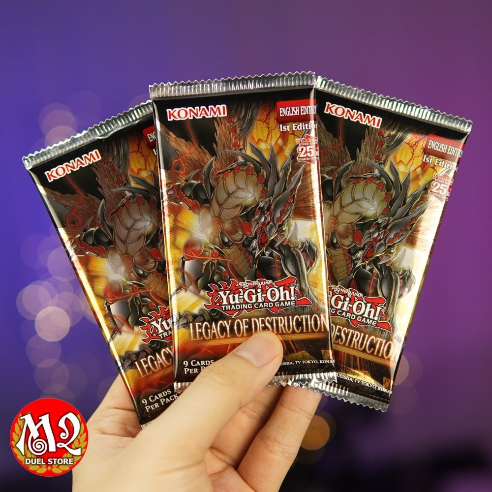Yugioh Legacy Of Destruction Booster Pack - LEDE - Imported from Konami UK | Shopee Philippines