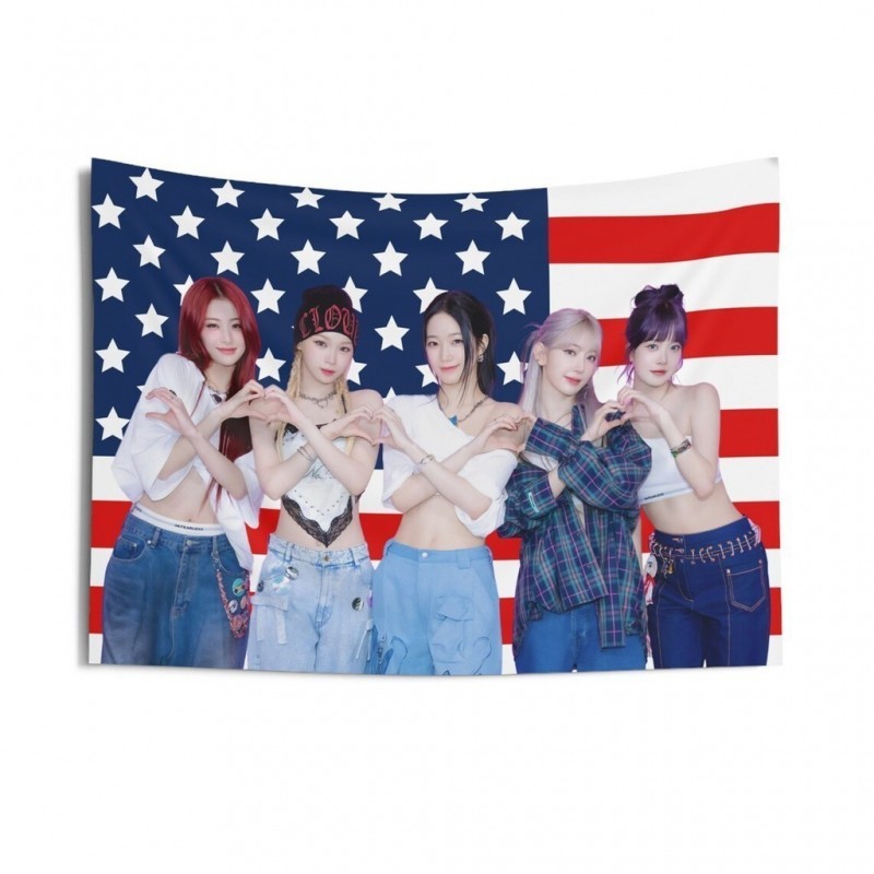 TLE SSERAFIM Banner Chaewon Flag Chae Win Decoration Wall Decor Big ...