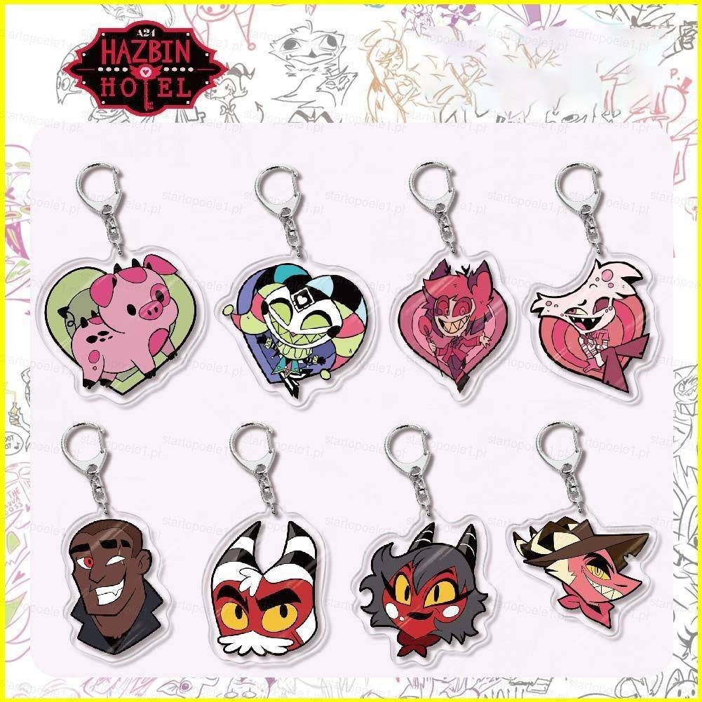 BX Hazbin Hotel Charlie Morningstar Vaggie Angel Dust Alastor acylic ...