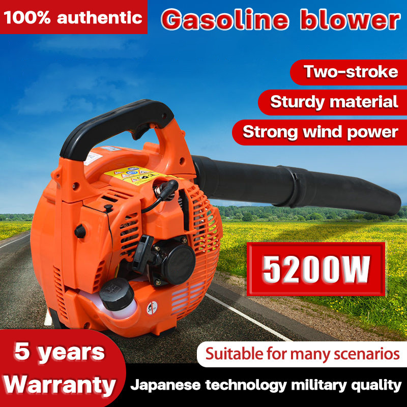 Two-stroke portable gasoline snow blower leaf blower gasoline Blower Garden Tool Held Blower ...