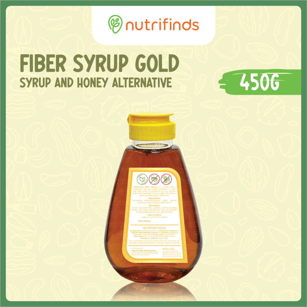 Nutrifinds® Fiber Syrup Gold (Low-Carb Keto Honey and Syrup) | Shopee ...