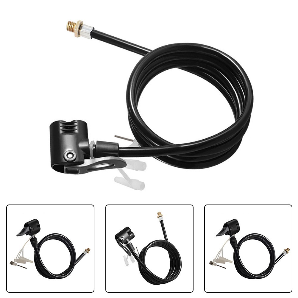 【MOTORLAND】Bicycle Bike Air Pump Extension Tube Pump Hose Air Pump ...