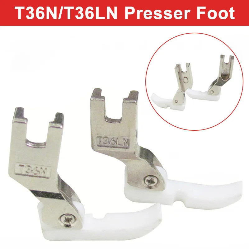 T36N T36LN Narrow Zipper Presser Foot Left And Right Single Side Of ...
