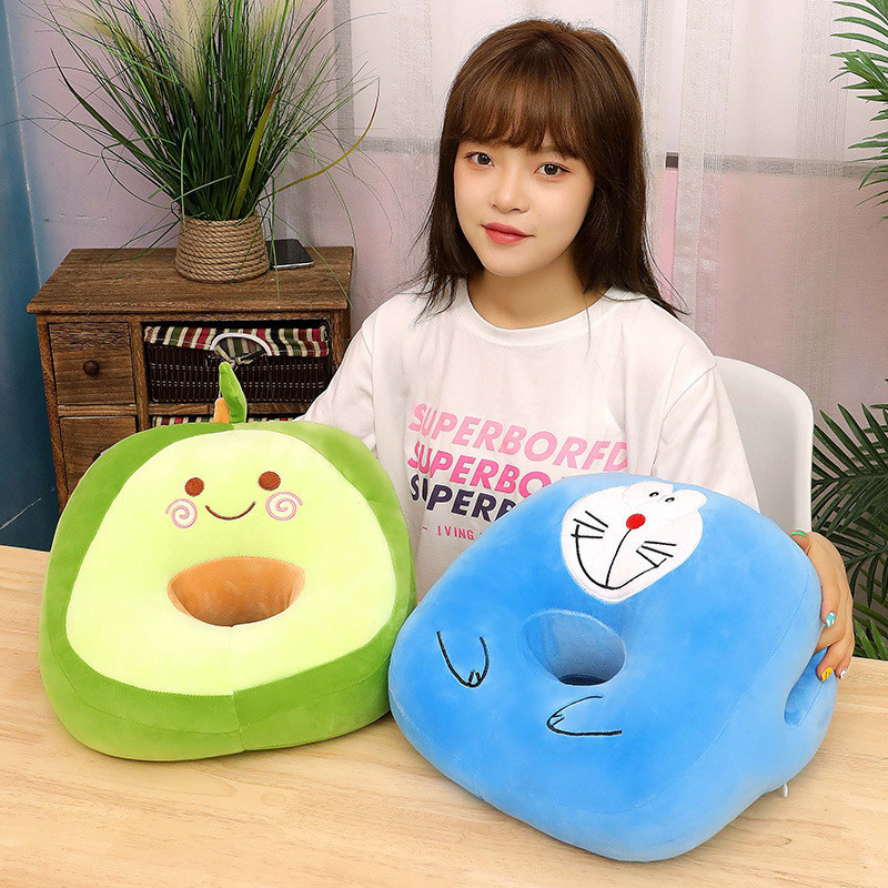 Neck Nap Pillow Cartoon Plush Toy Pillow Portable Travel Noon Pillow ...