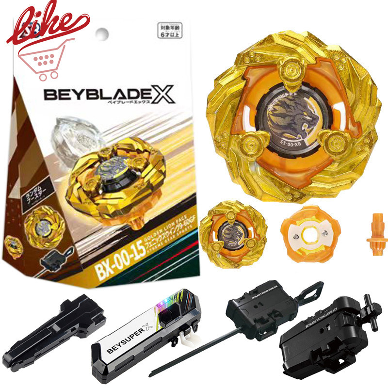 Limited Edition Beyblade X BX-15 Leon Claw Gold Beyblade Xtreme with ...