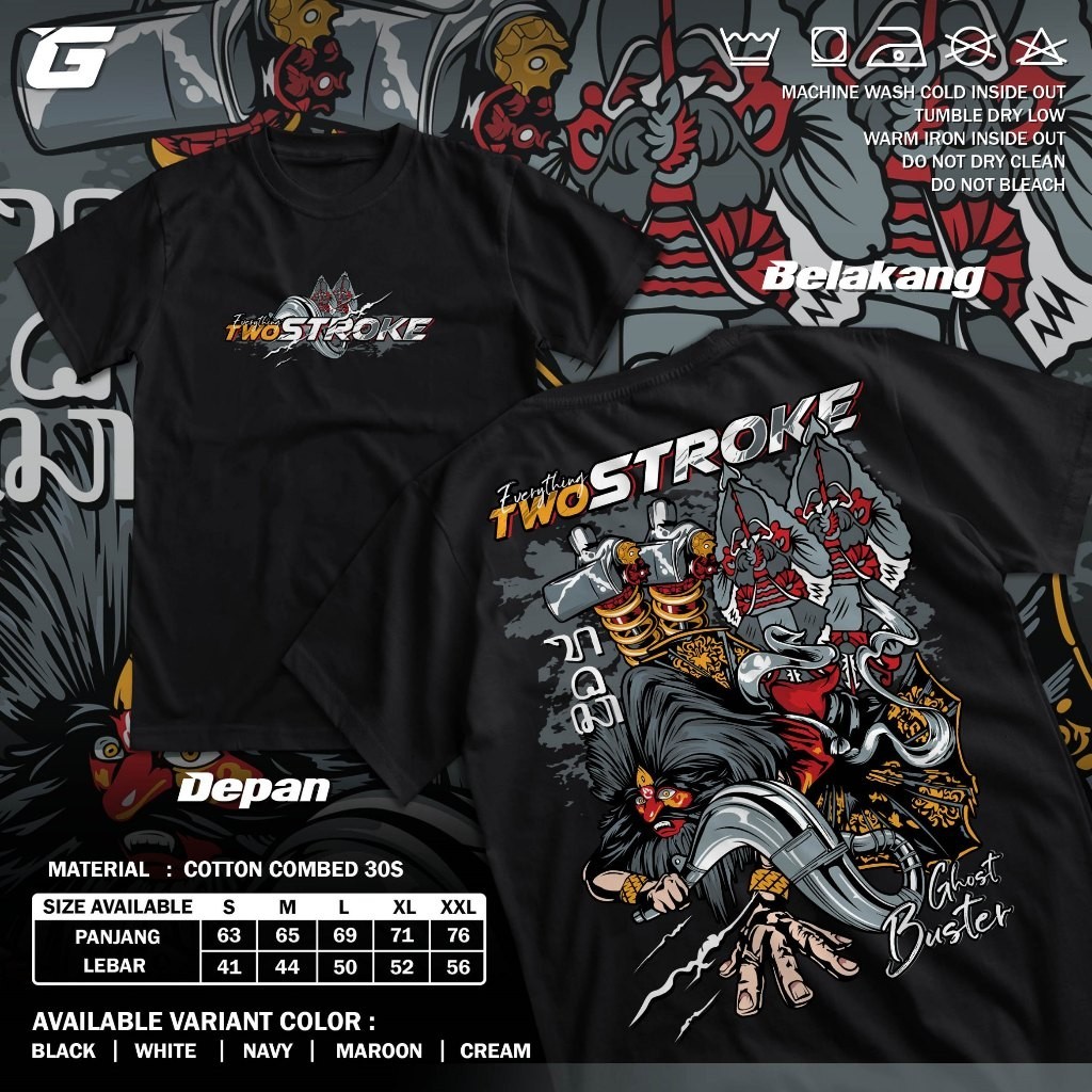Vission OFFICIAL Kaos Racing 2 Stroke x Bachelorette Culture Indonesia ...