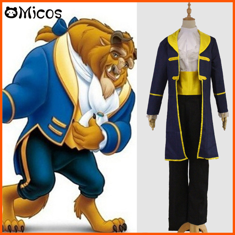 Movie Beauty The Prince Beast Cosplay Costume Beast Prince Cos Costume ...