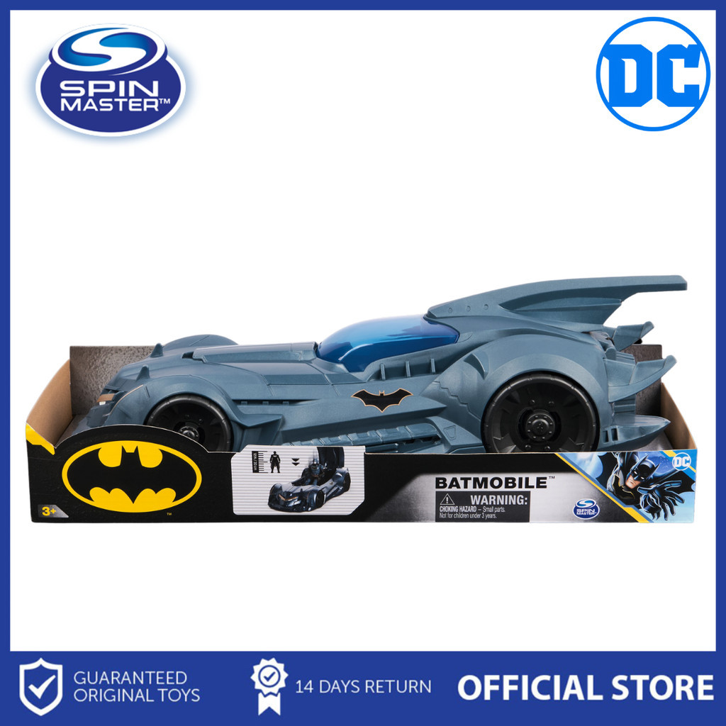 Spin Master DC Comics Batman 12" Shadow Guardian Batmobile Children ...