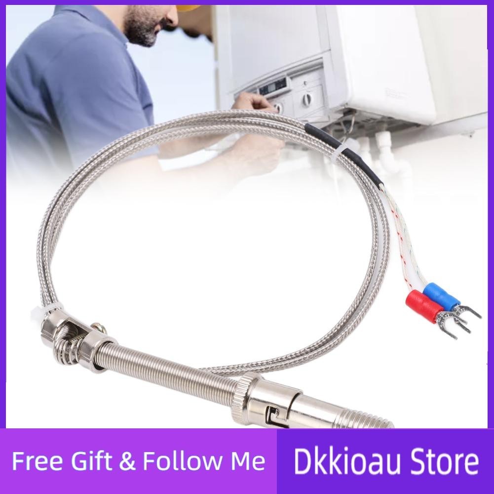 Dkkioau 1/2/3/4/5m Cable K Type Compression Spring Thermocouple ...