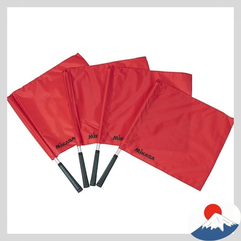 MIKASA Volleyball Linesman Flags Red with Exclusive Case BA-17 | Shopee ...