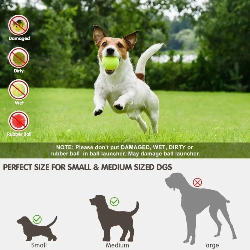 Automatic Pet Throw Jump Ball Dog Catapult Ball Launcher Dog Toy ...
