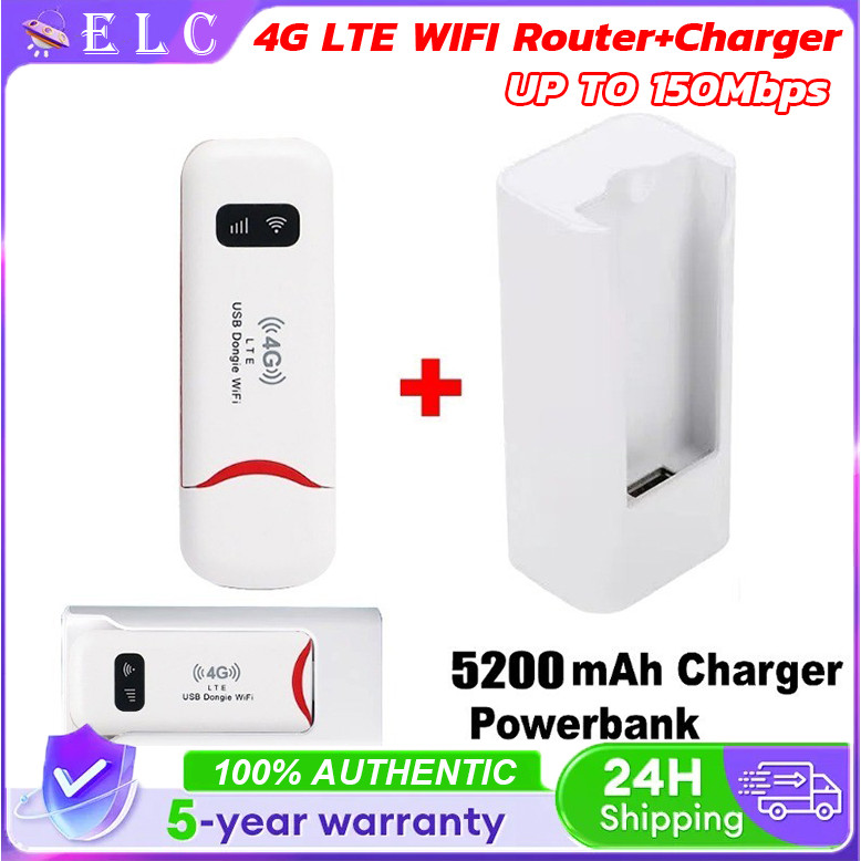 Wireless 4G LTE WiFi Router Modem Universal SIM Card 150Mbps USB Pocket ...