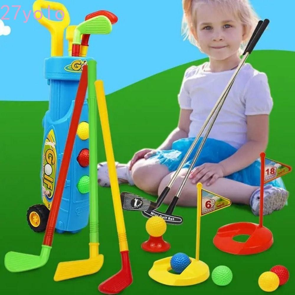 YOLO Golf Set Toy, Golf Game Mini Kids Golf Game Set, Indoor Exercise ...