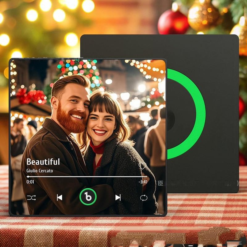 Personalized Music Fridge Magnetic with Box Customized Photo Music ...