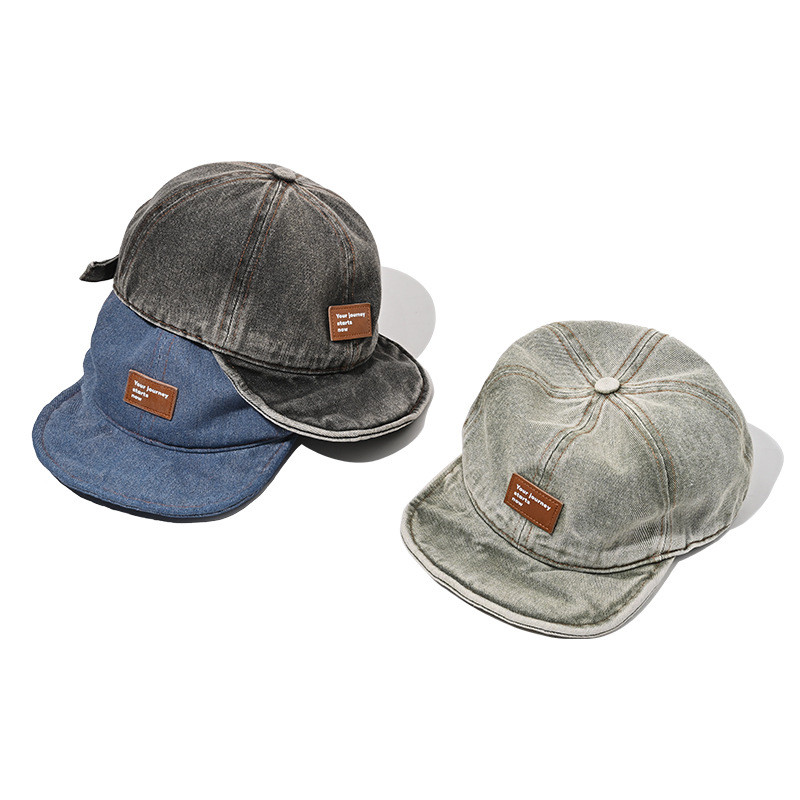 American Retro Soft-capped Baseball Caps Japanese and Korean Washed ...