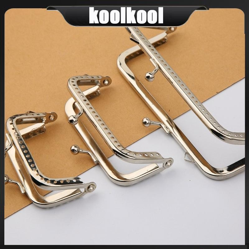 kool Square Frame Kiss Clasp Lock Purse Handle Frame Kiss Clasp Frame ...