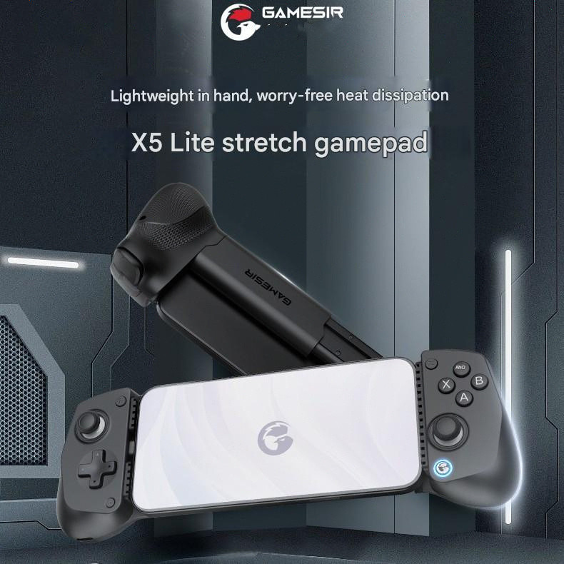 GameSir X5 Lite Stretch Gamepads For iOS Android Type-C Maximum 213mm ...