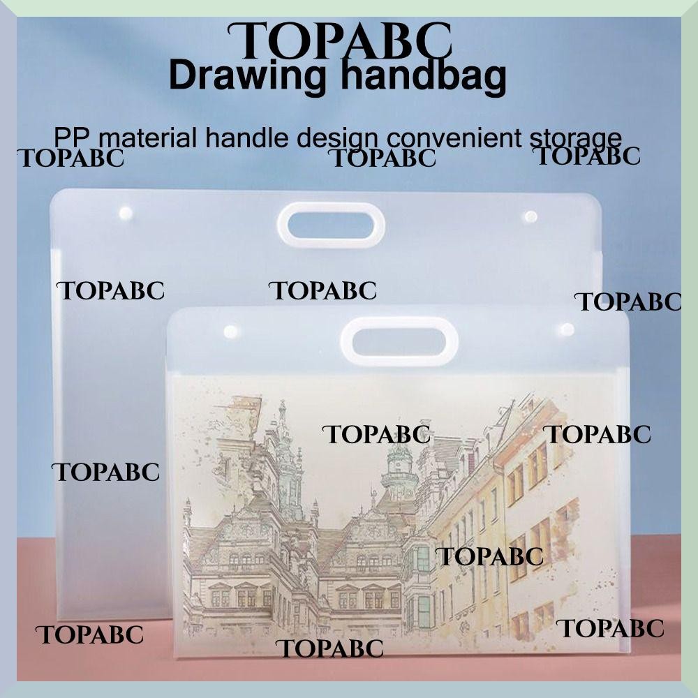 TOP File Folder, Waterproof A2/A3/A4 Painting Paper Storage Bag, Simple 4K/8K/16K Portable 4K/8K ...