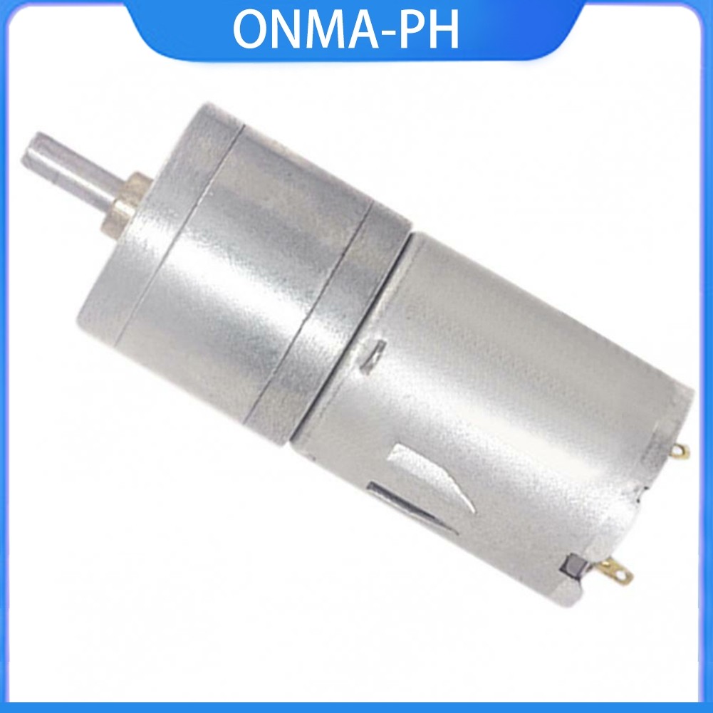 (ONMA-PH) JGA25-370 12V Geared Motor DC Motor Electric Gear Motor High Torque | Shopee Philippines