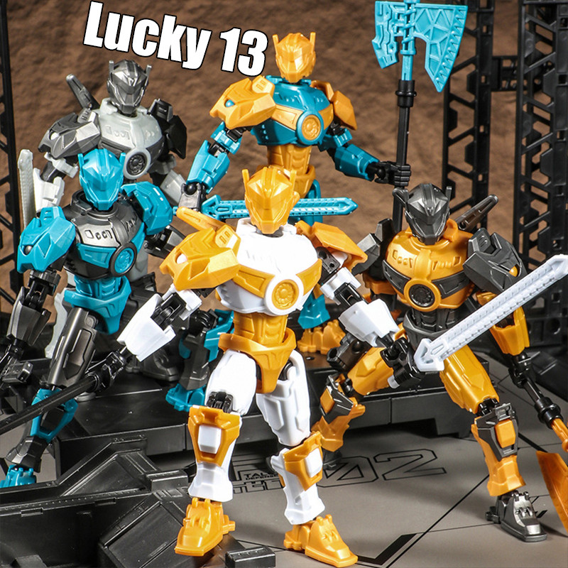 Lucky 13 Action Figure Gipsy Danger Dummy 13 Robot Toy Movable Joints ...