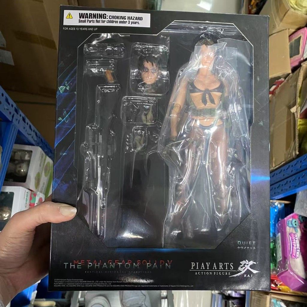 Play Arts Kai Metal Gear Solid V The Phantom Pain Sexy Quiet Action ...