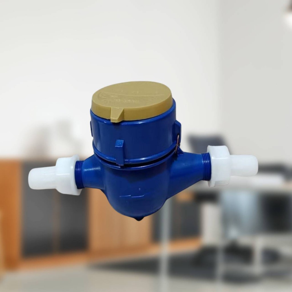 Voschtech Water Meter Set - Heavy-Duty Metal/Plastic Sub Meter + Tail ...