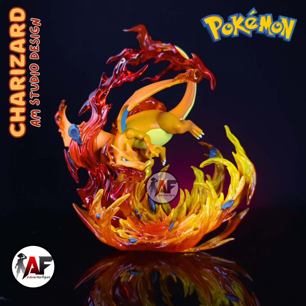 Pokemon Charizard AM Studio Design Recast | Shopee Philippines